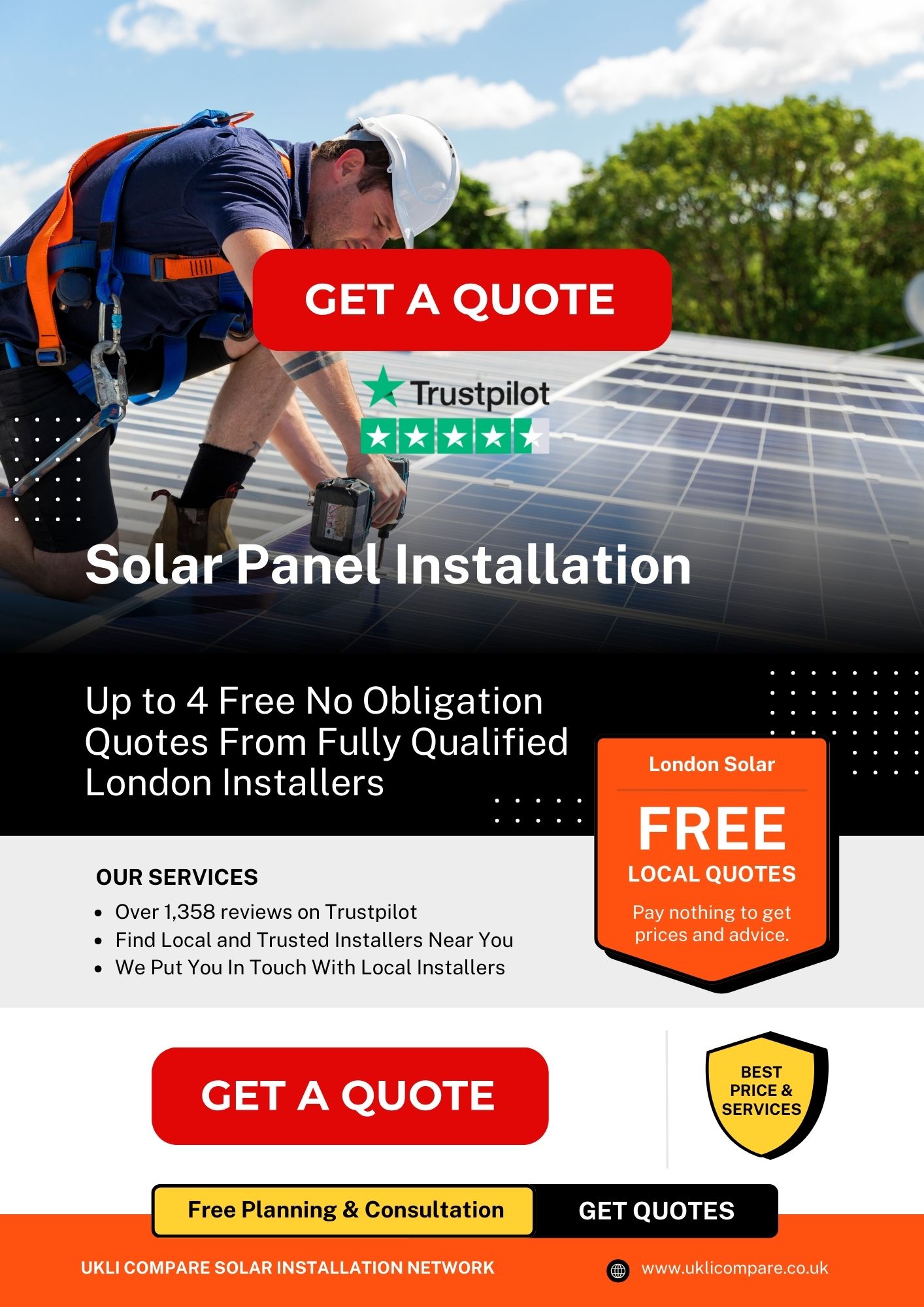 Solar Panels | Cost of Installation And Savings | UKLI Compare